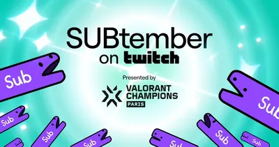 ⚡ Détails et dates du SUBtember 2025 sur Twitch